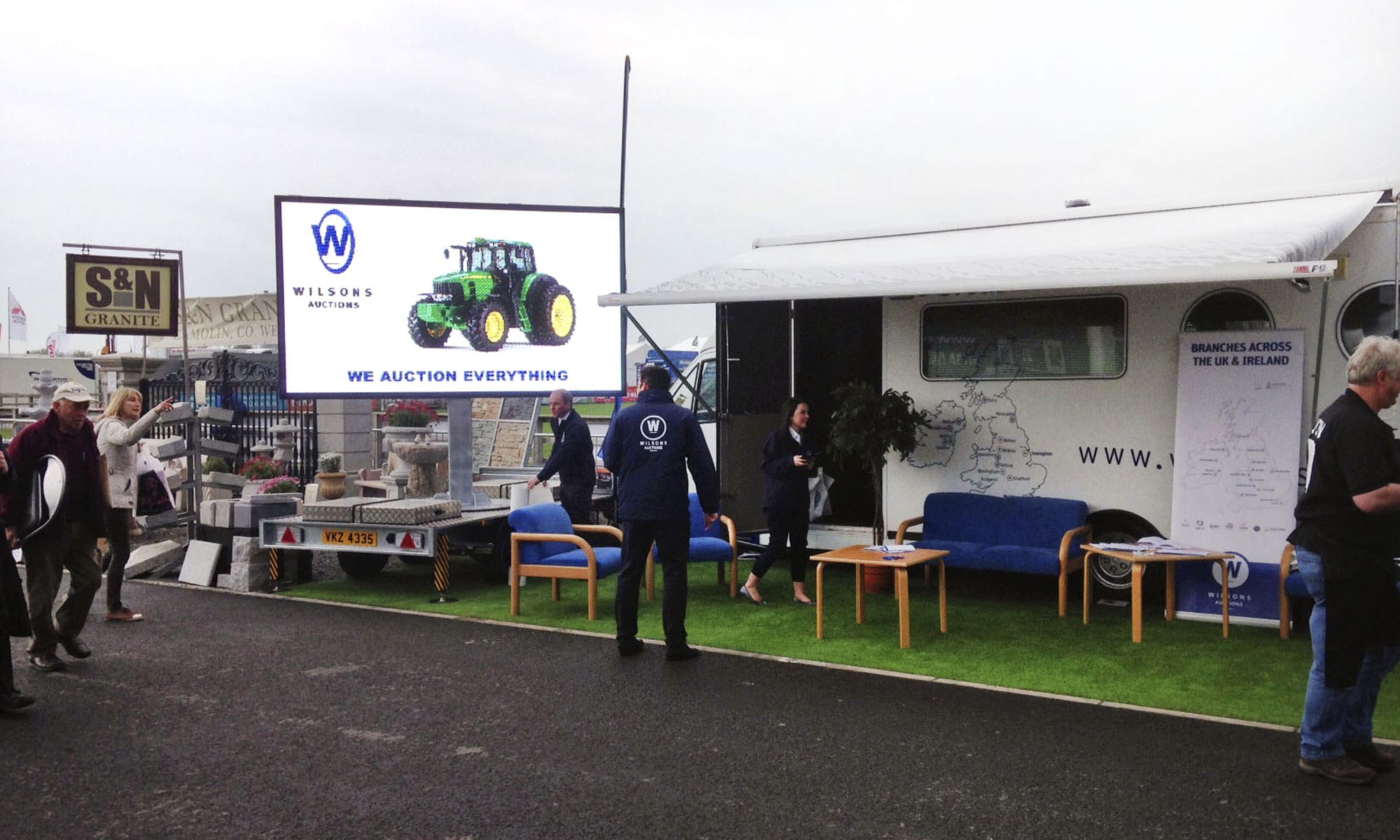 LED Digital Trailers - Rainbow Signs